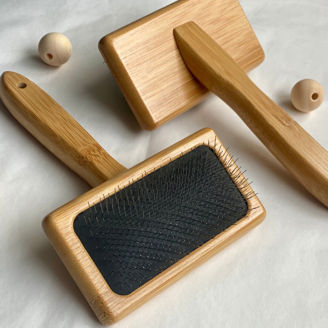 Bamboo Macrame Wire Comb Brush - Must Have Macrame Accessory - the ...