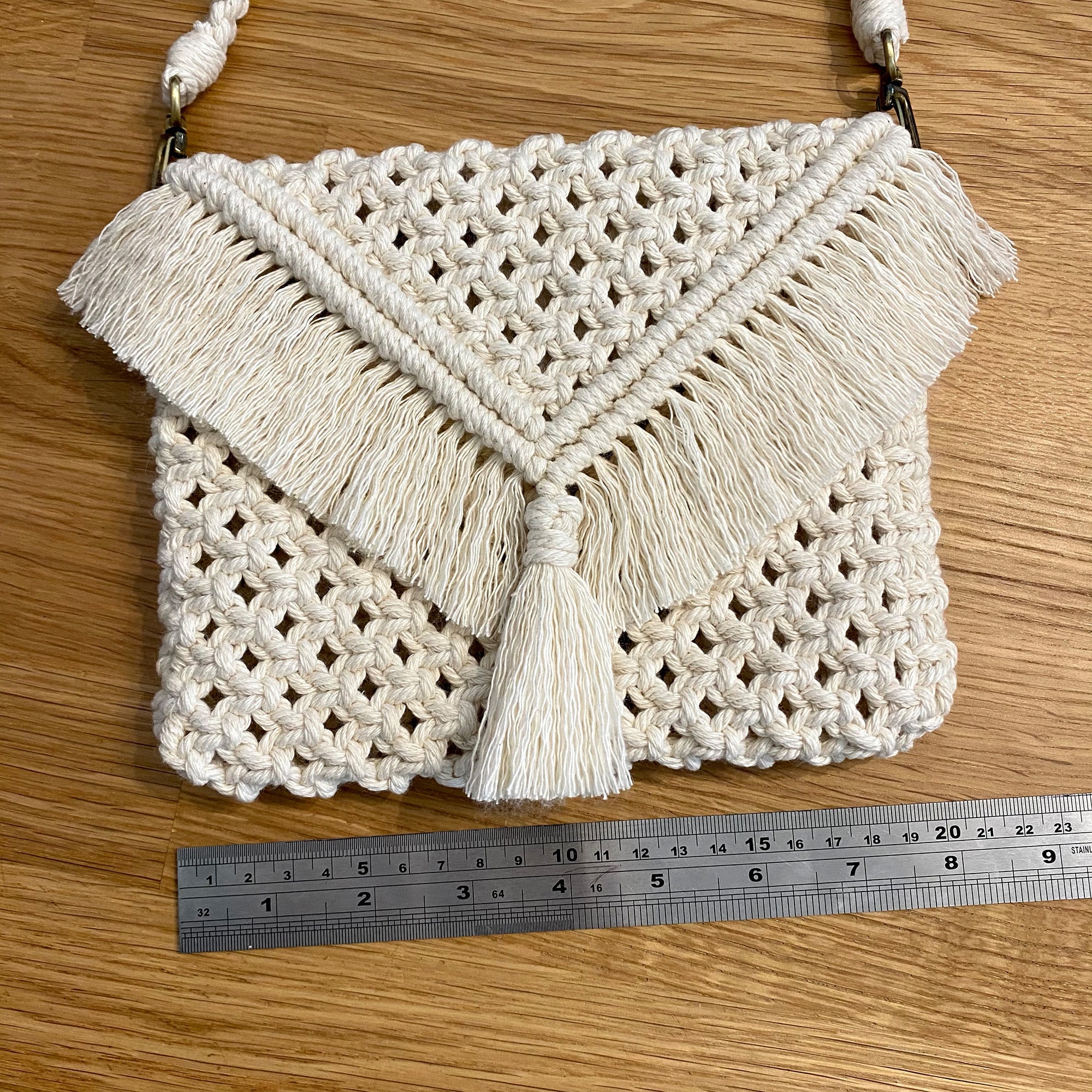 Macrame Bag/Clutch Cross Body Bag Macrame bag Handmade bag | Etsy