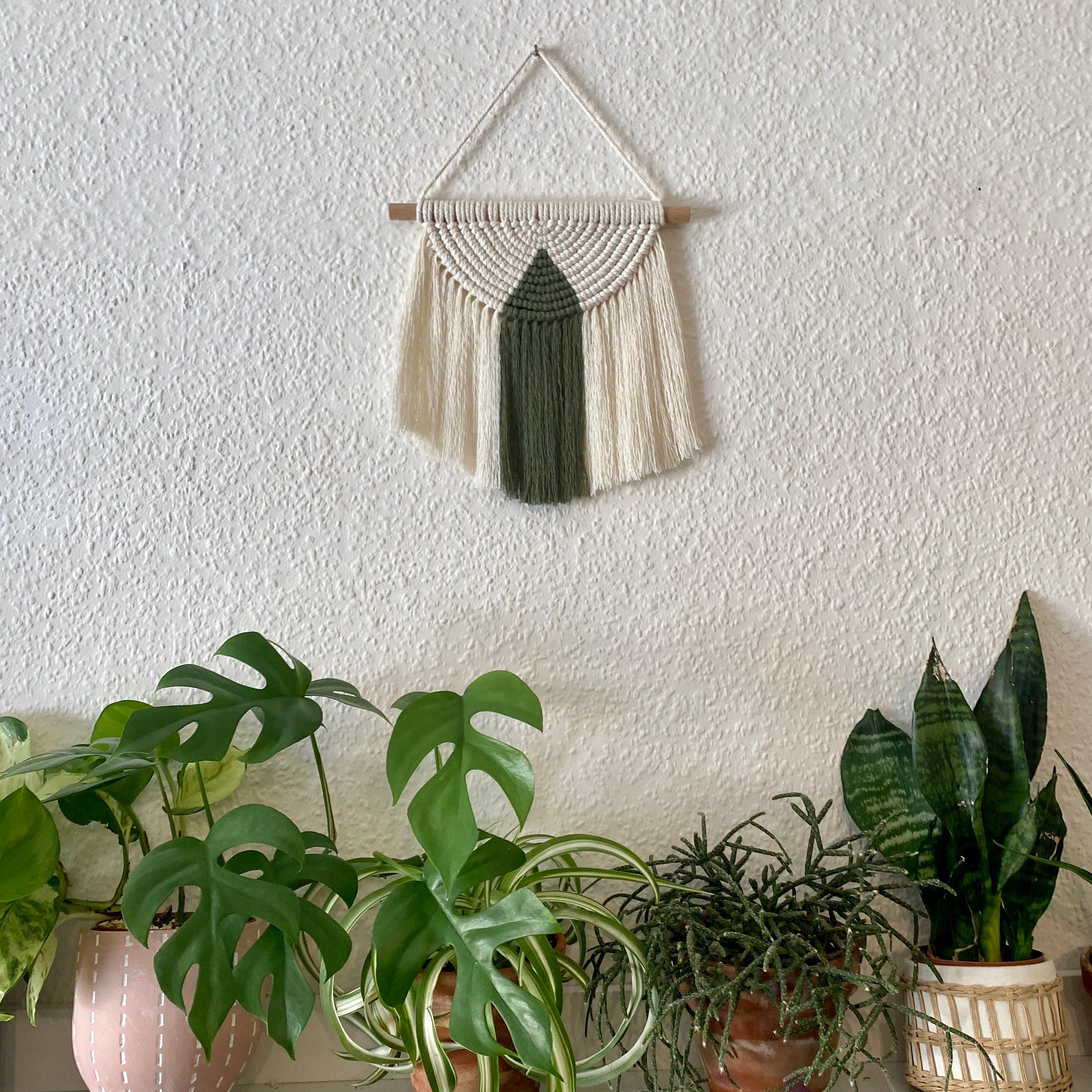 Boho Macrame Wall Hanging INSTANT DOWNLOAD Written Pattern, Macrame DIY ...