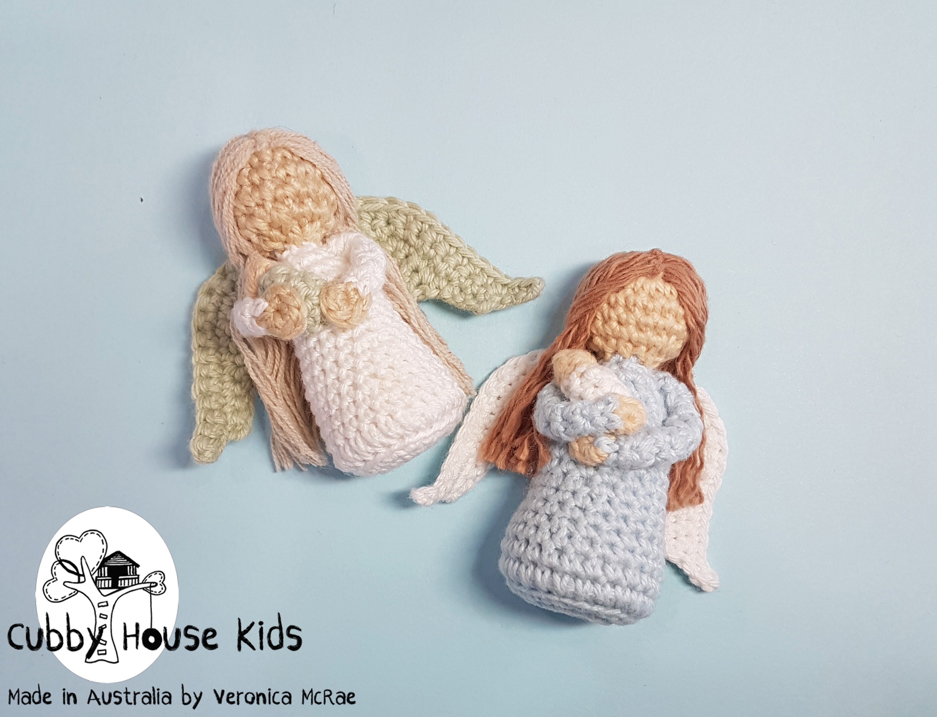 Miniature Angel With Baby PDF Crochet Pattern. - Etsy UK
