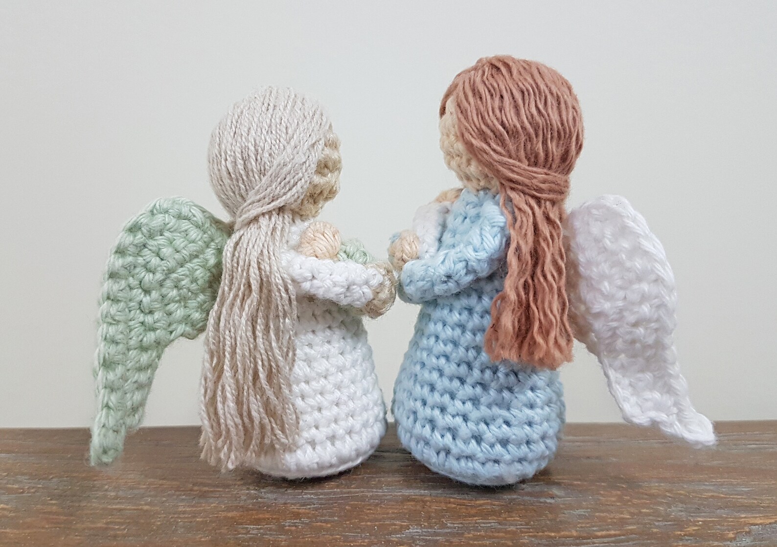 Miniature Angel With Baby PDF Crochet Pattern. - Etsy UK