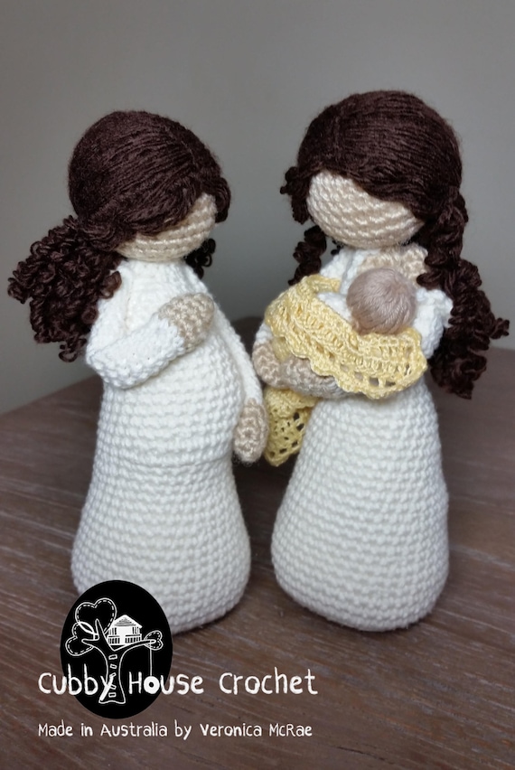 Crochet Pattern Package Mother-to-be EVE and Nursing Mother | Etsy