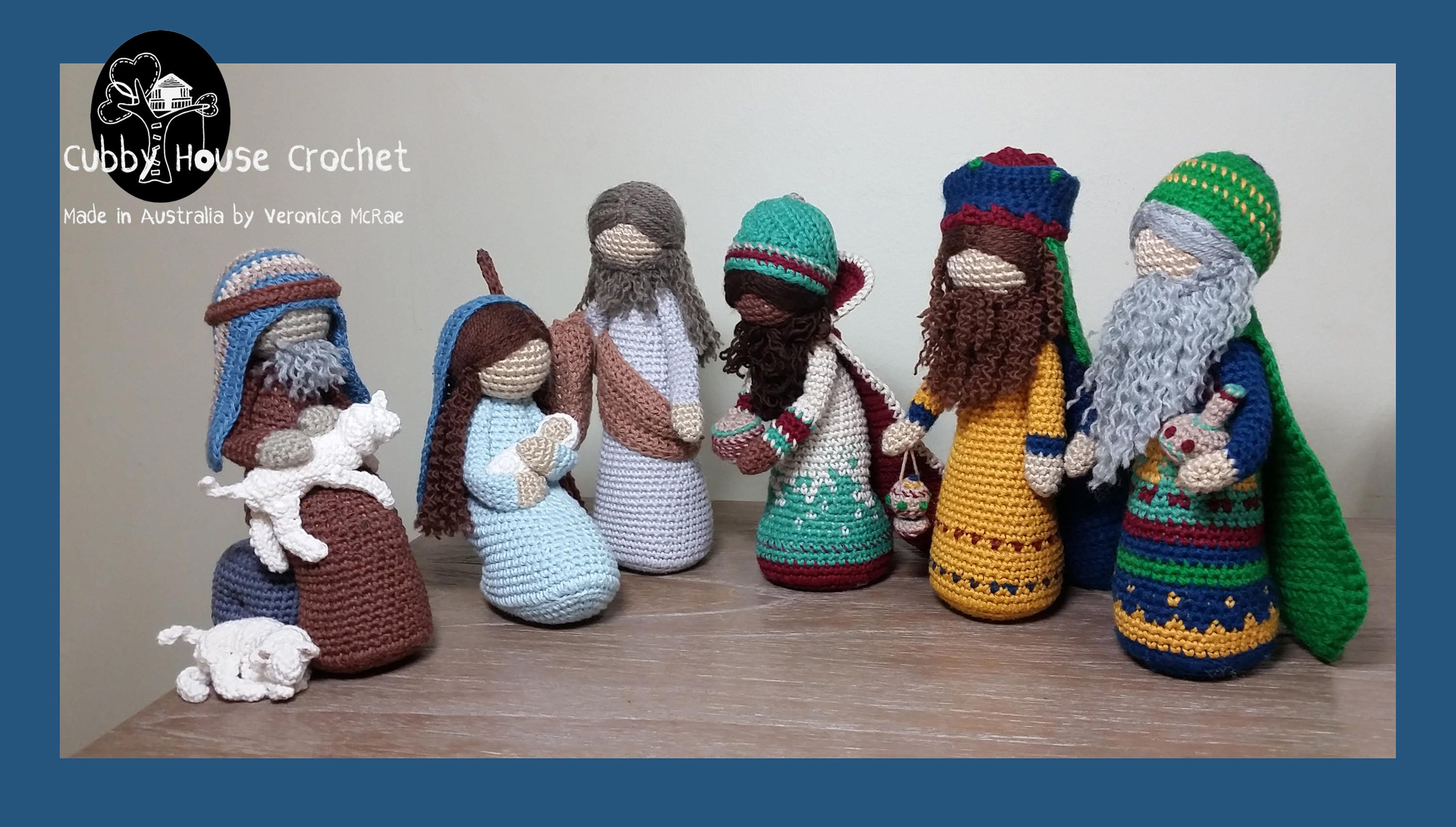 Nativity Package Deal PATTERNS ONLY Empty Nest, Little Sparrow, Mother ...