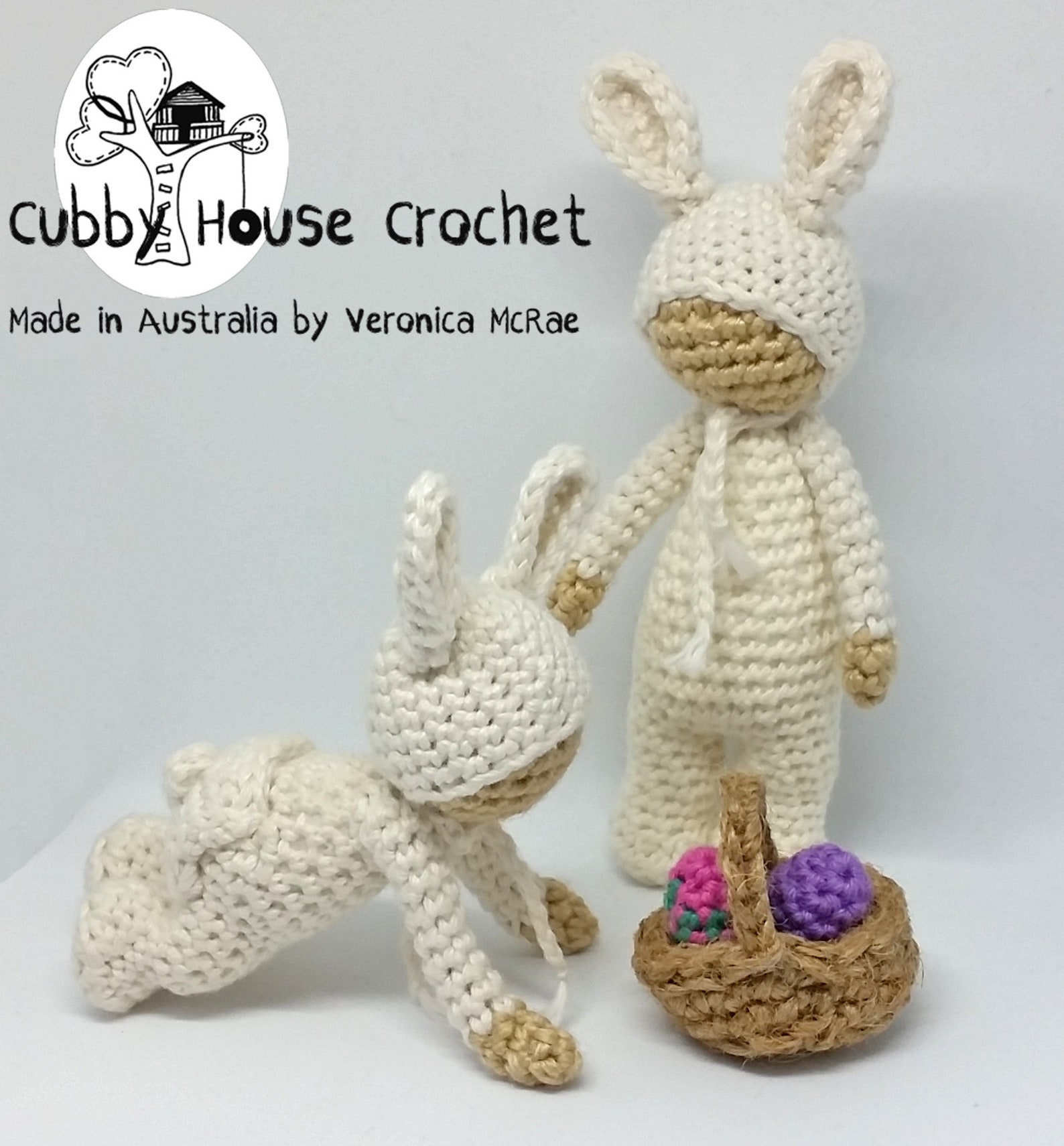 Crochet Pattern Package- 4x Patterns. Includes a Free Mod Pattern to ...