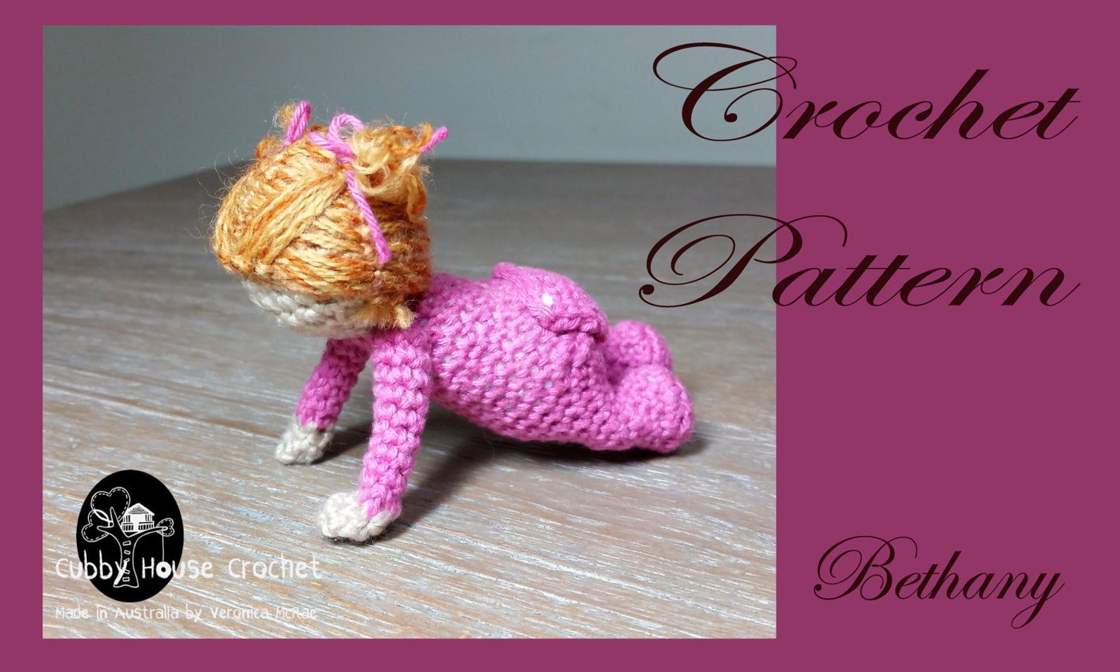 Crochet Pattern Package- 4x Patterns. Includes a Free Mod Pattern to ...