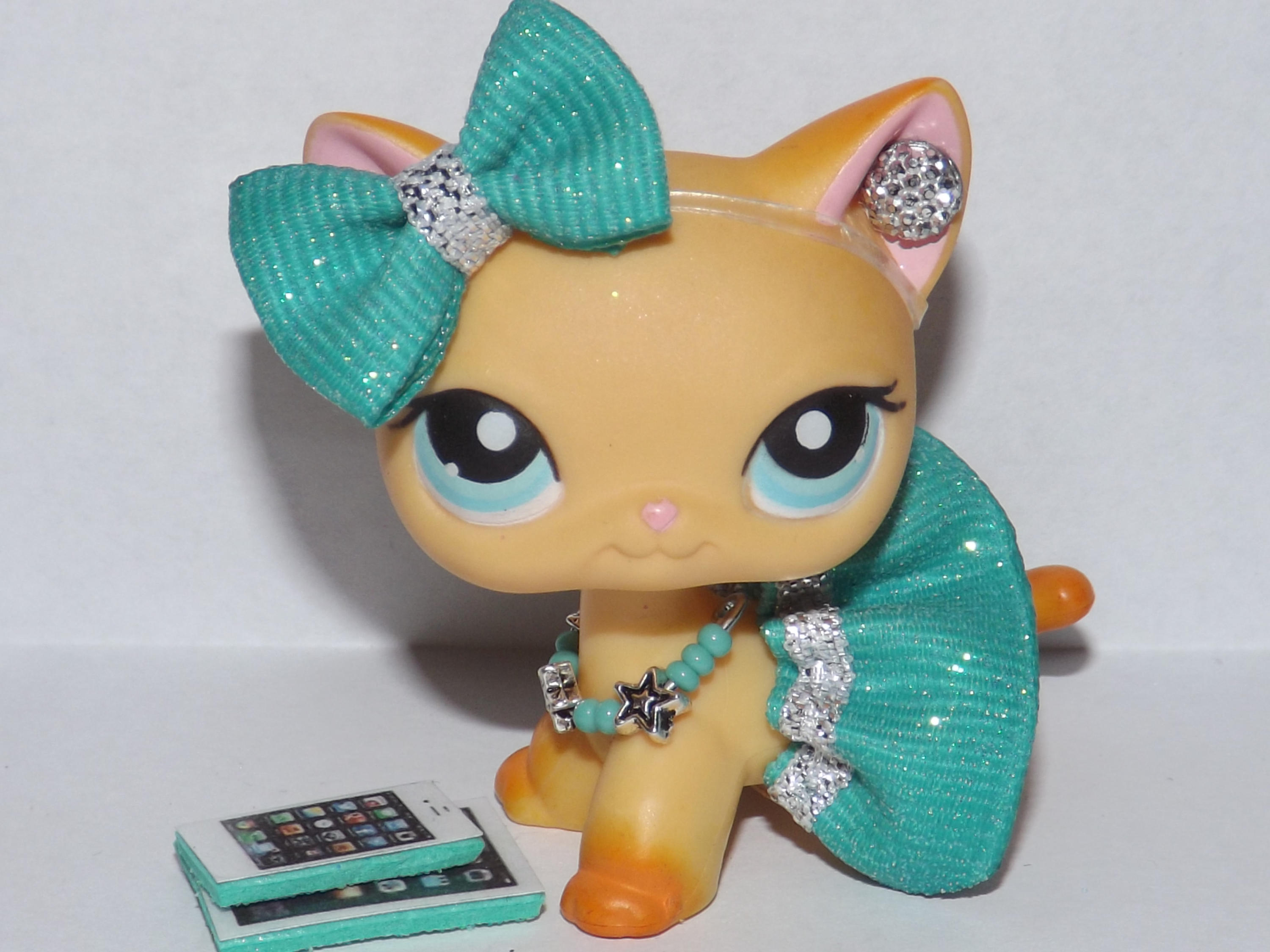 Littlest Pet Shop Clothes Lps Accessories Custom Skirt Bow | Etsy