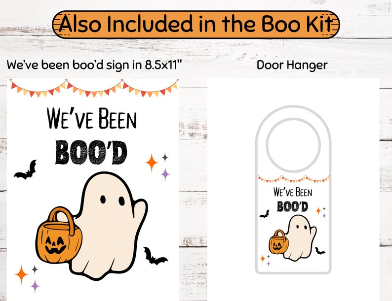 You've Been Boo'd Signs - Etsy