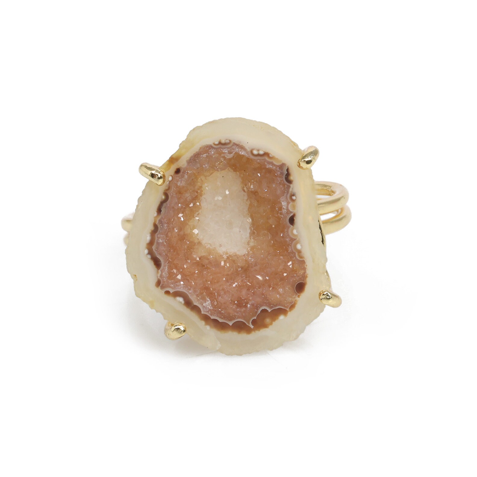 Cleopatra Geode Rings - Etsy