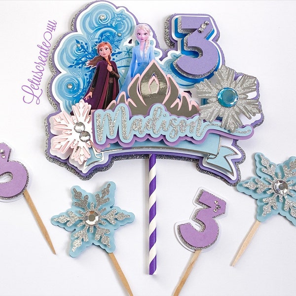 Frozen 2 Cakes - Etsy