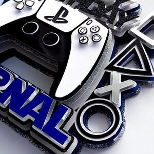 Playstation Cake Topper Playstation Theme Topper - Etsy