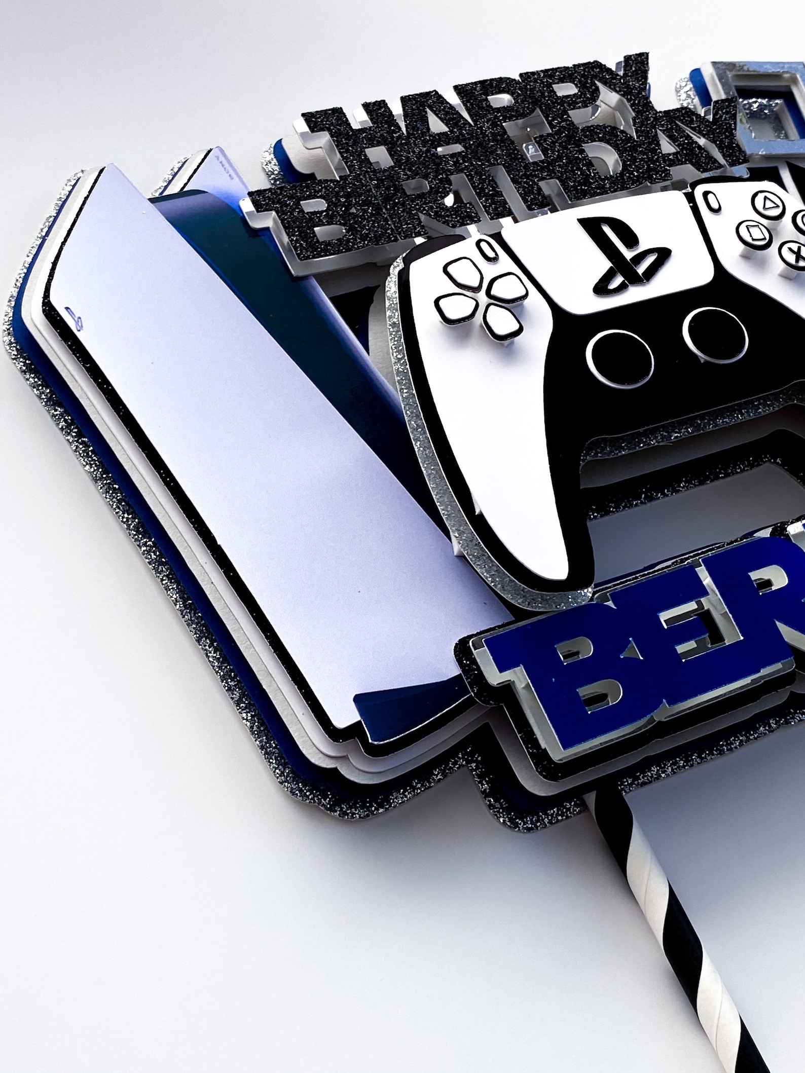 Playstation Cake Topper Playstation Theme Topper - Etsy