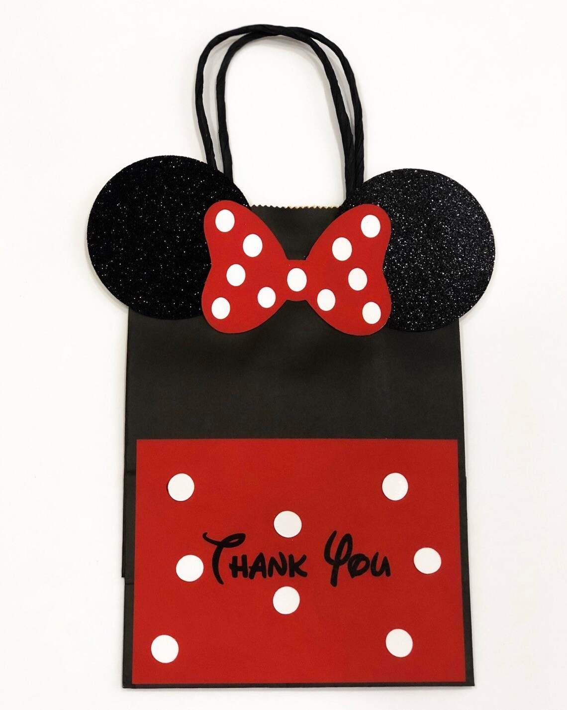 Mickey Mouse Paper Favor Bags Mickey Mouse Bags Mickey Mouse | Etsy