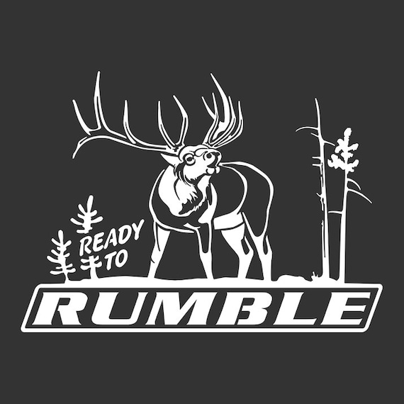 Elk Hunting Decals