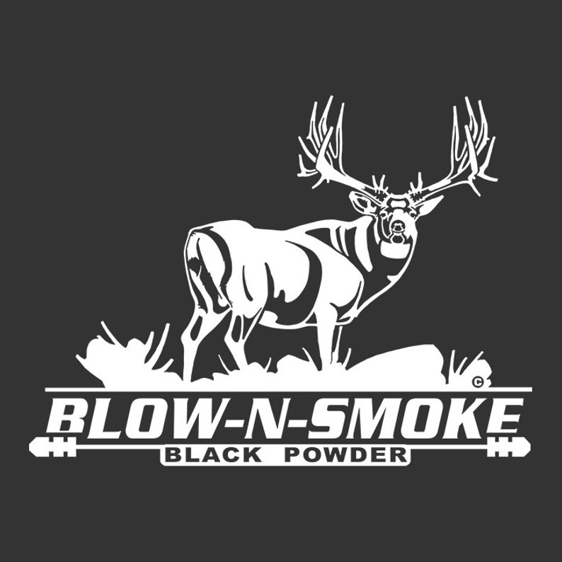 Blow-n-smoke Hunting Automotive Window Decal Mule Deer HI-53 - Etsy