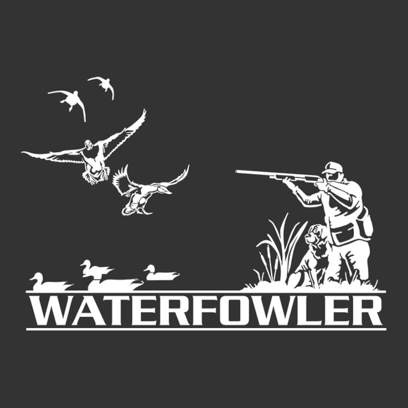Waterfowler Waterfowl Hunting Decal HI-86 - Etsy
