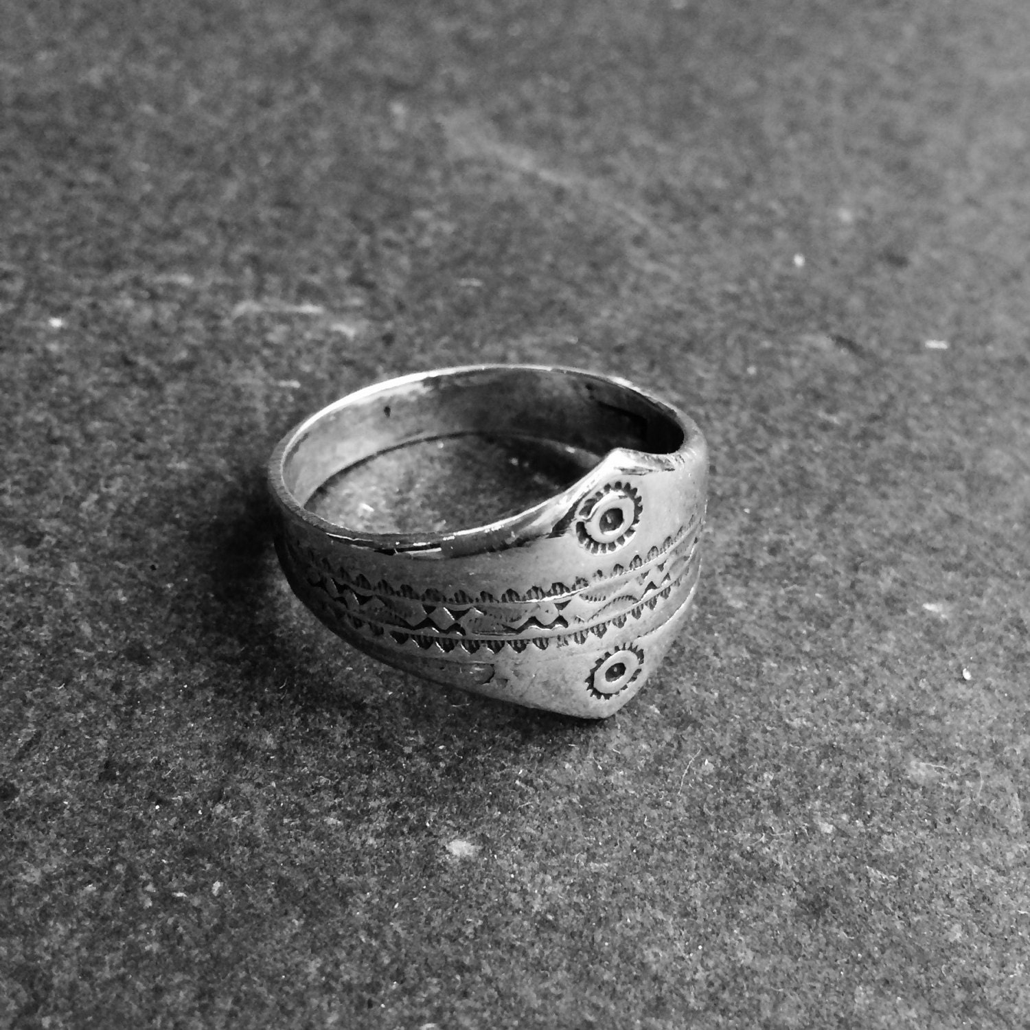 Simple Silver Ring Tuareg Design Handmade in Cairo - Etsy