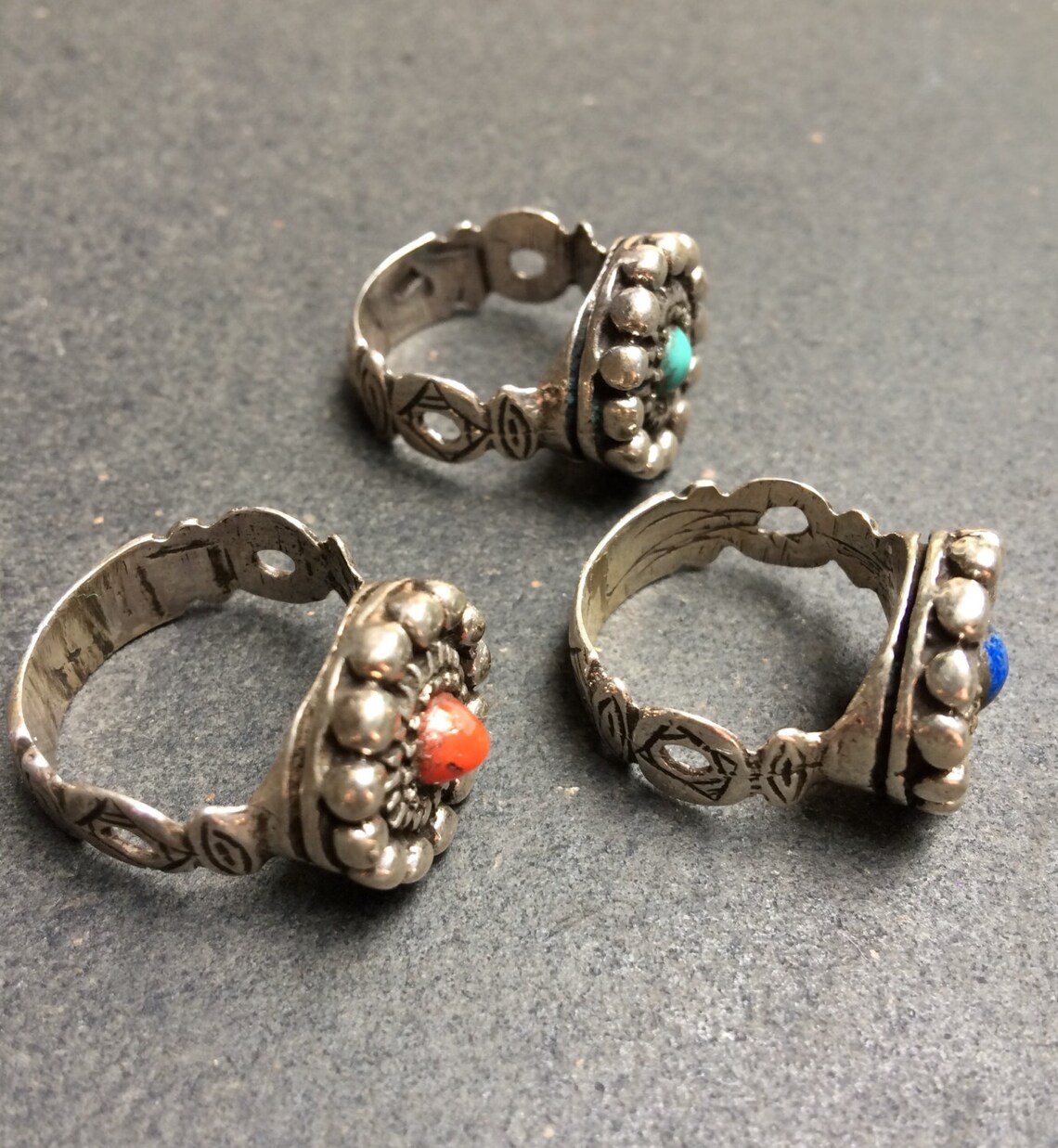 Lovely Weighty Silver Ring Tuareg Design Handmade in Cairo | Etsy