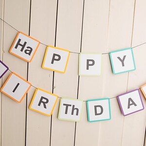 Science Happy Birthday Banner - Mad Scientist Party Decor - Science Lab ...