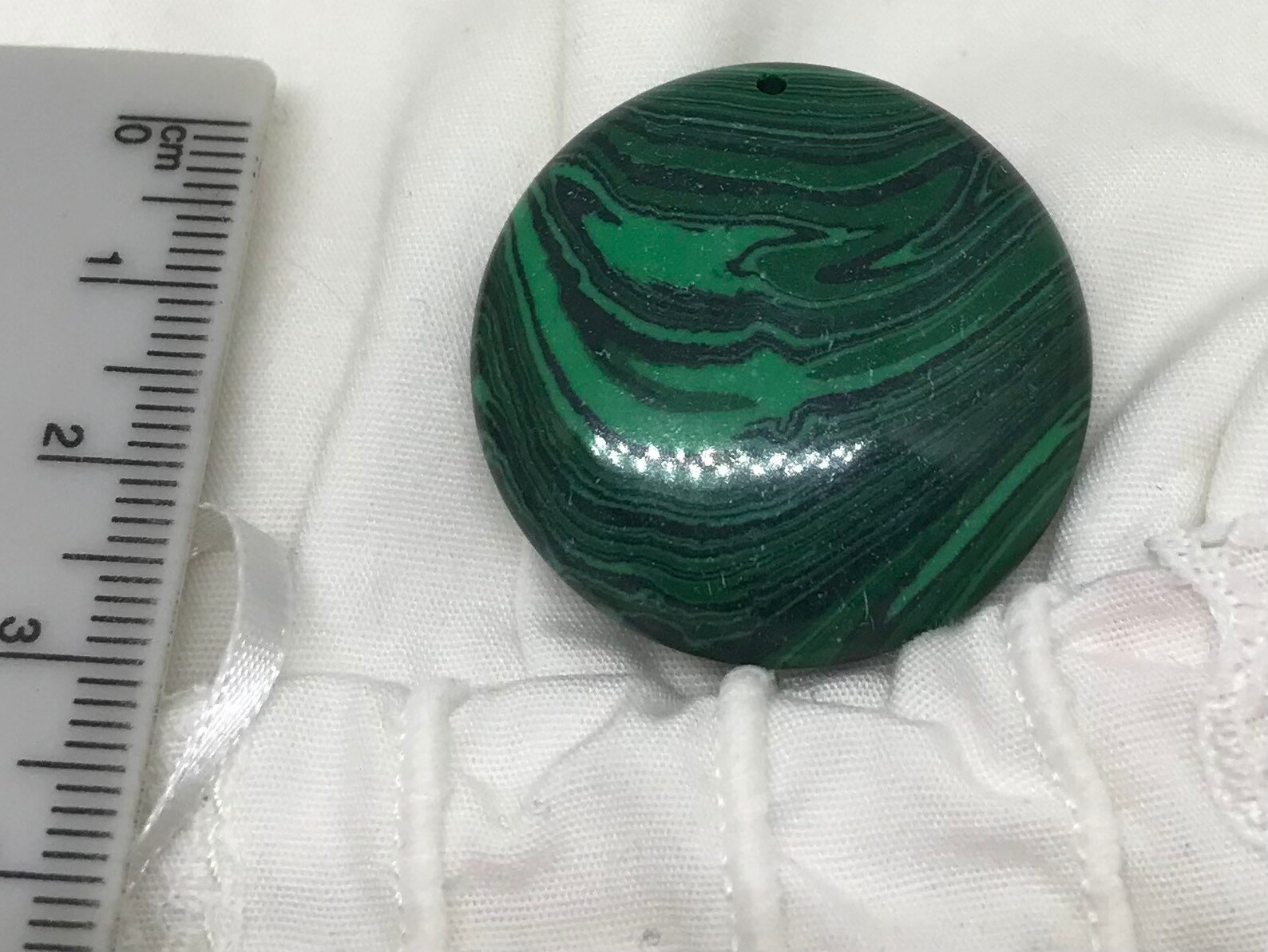 Beautiful Green Round Stone Pendant for Necklace - Etsy