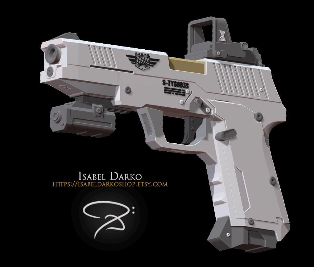 Love Deepspace Hunter Weapon Prop STL for 3D Print - Etsy