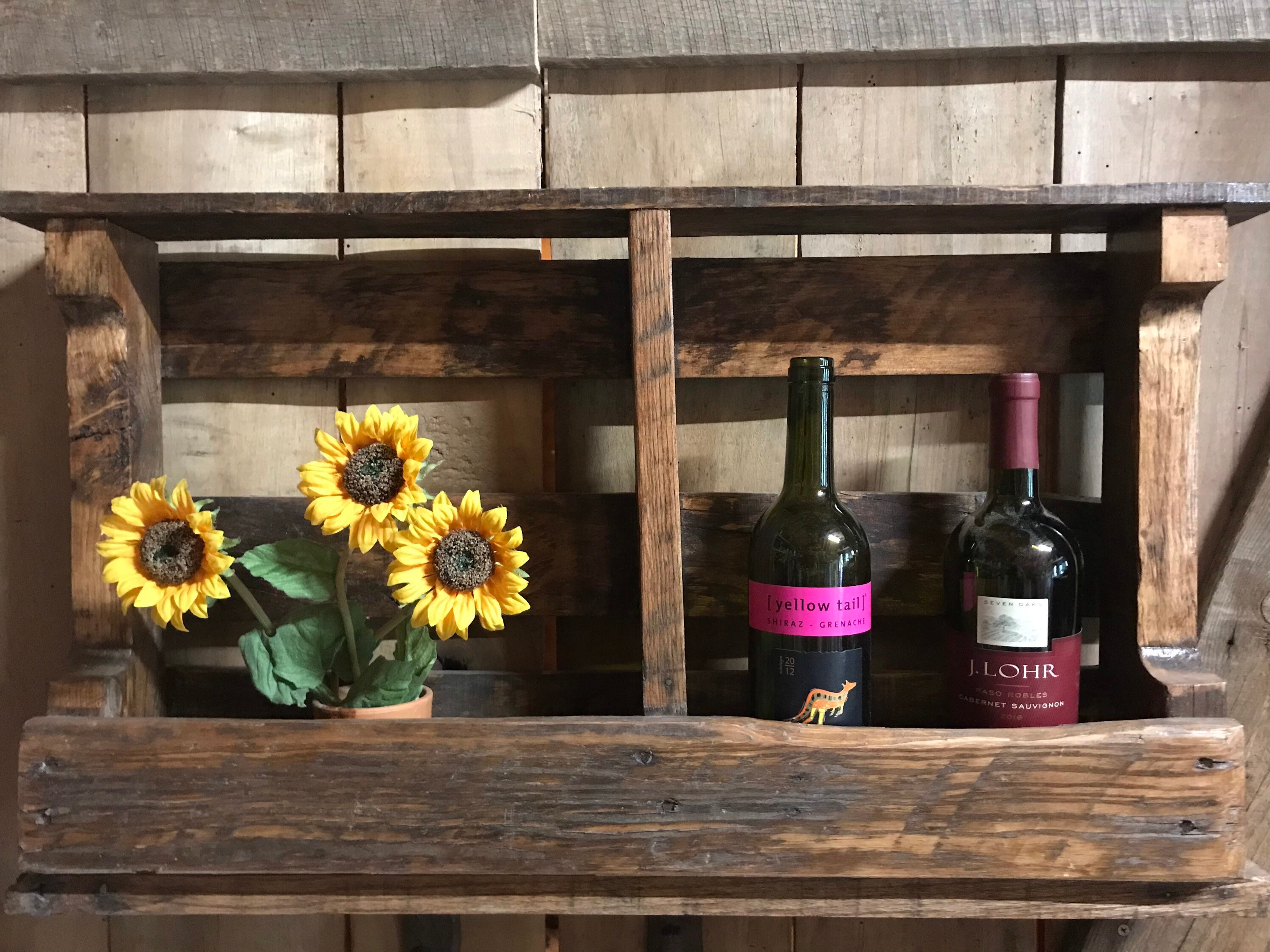 Wine Rack Pallet - Etsy