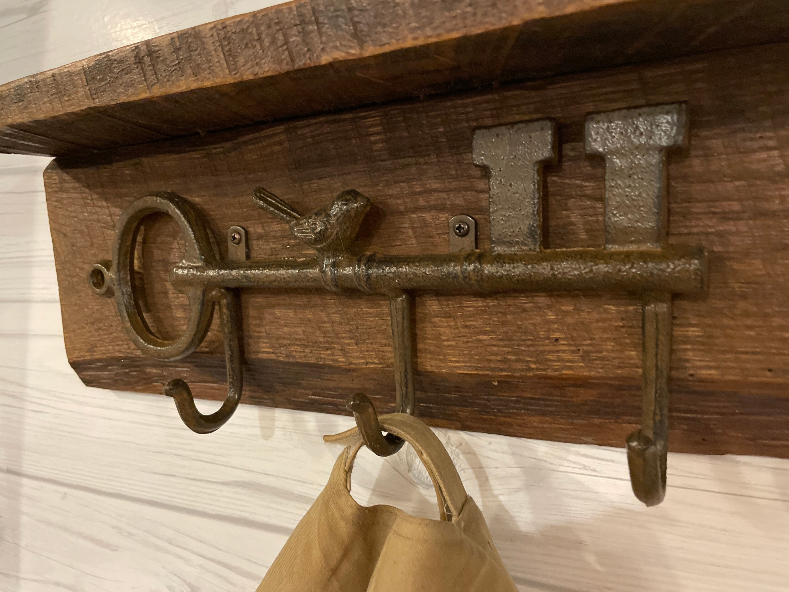 Barn Wood Reclaimed Wood Rack/shelf - Etsy