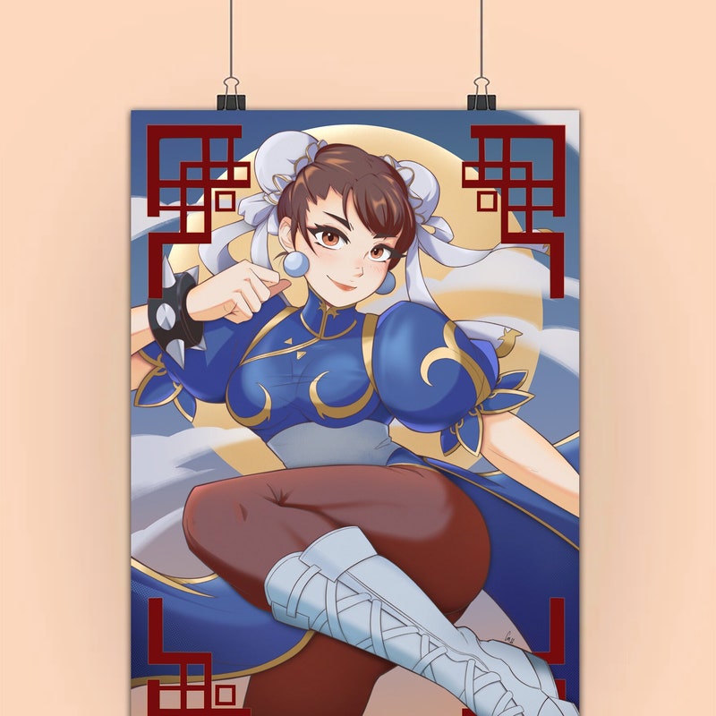 Chun Li Posters Etsy