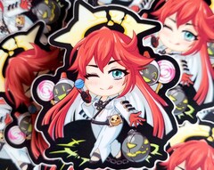Guilty Gear Strive Faust Vinyl Sticker Fighting Games - Etsy Canada