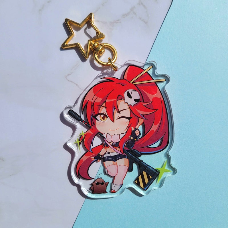 Anime Keychain - Etsy