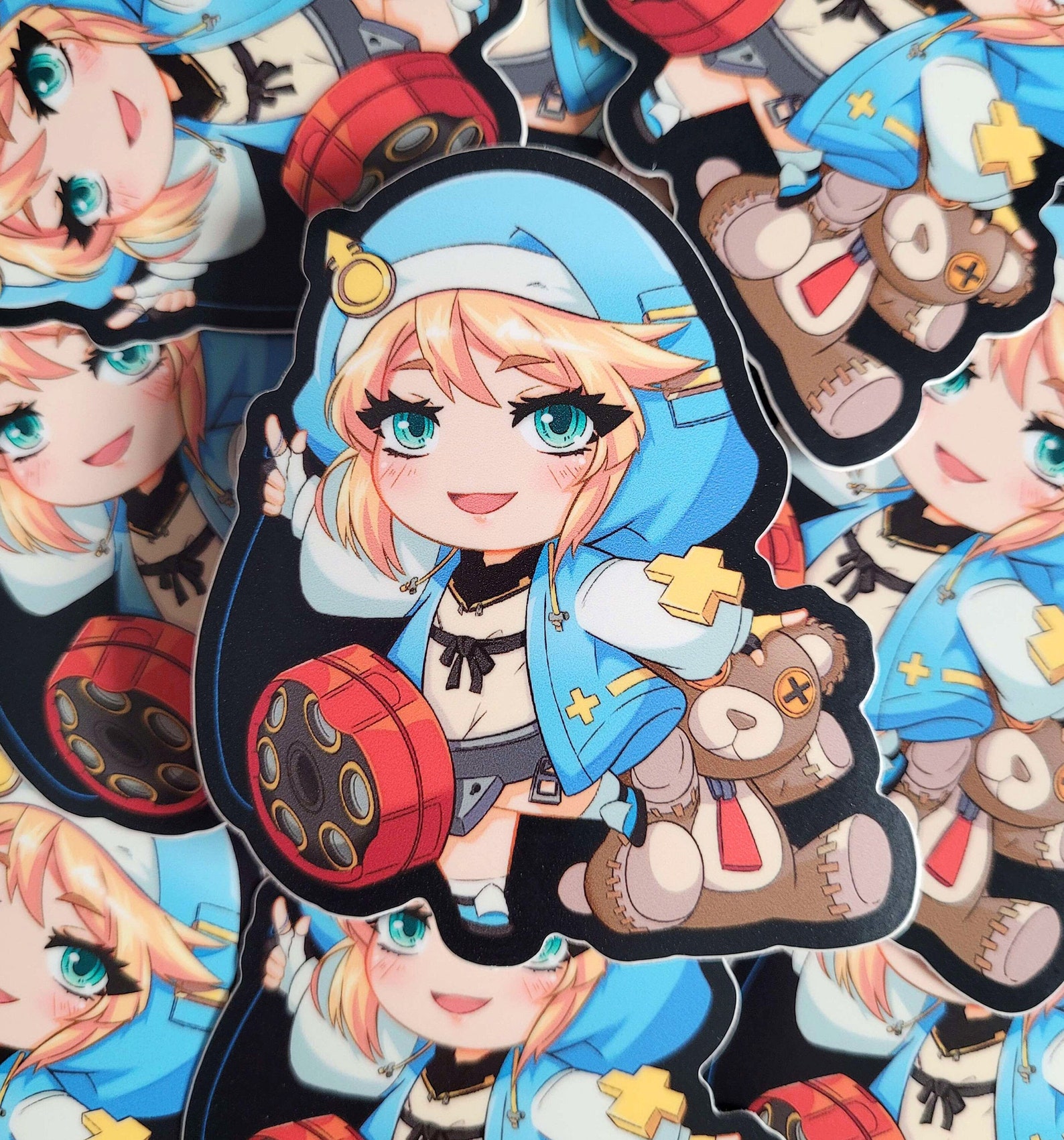Guilty Gear Strive Bridget Vinyl Sticker Fighting Games Decal Stickers ...