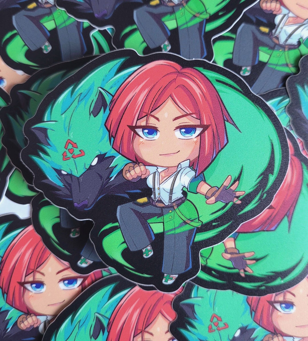 Guilty Gear Strive | Giovanna Vinyl Sticker | Fighting Game Waterproof ...