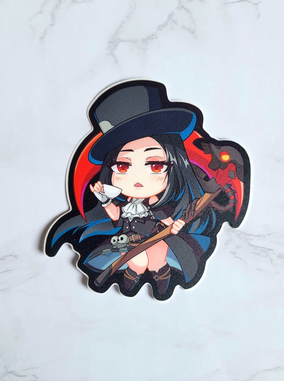 Guilty Gear Strive | Testament Vinyl Sticker | Fighting Game Waterproof ...