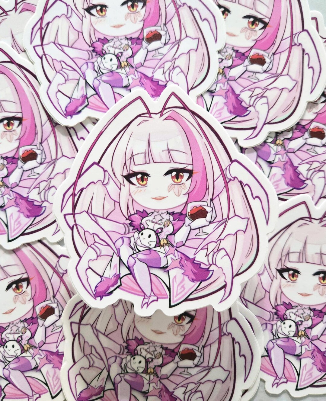 VSHOJO | Matara Kan Vtuber Fanart Vinyl Sticker | 3 Inches Fan-made ...