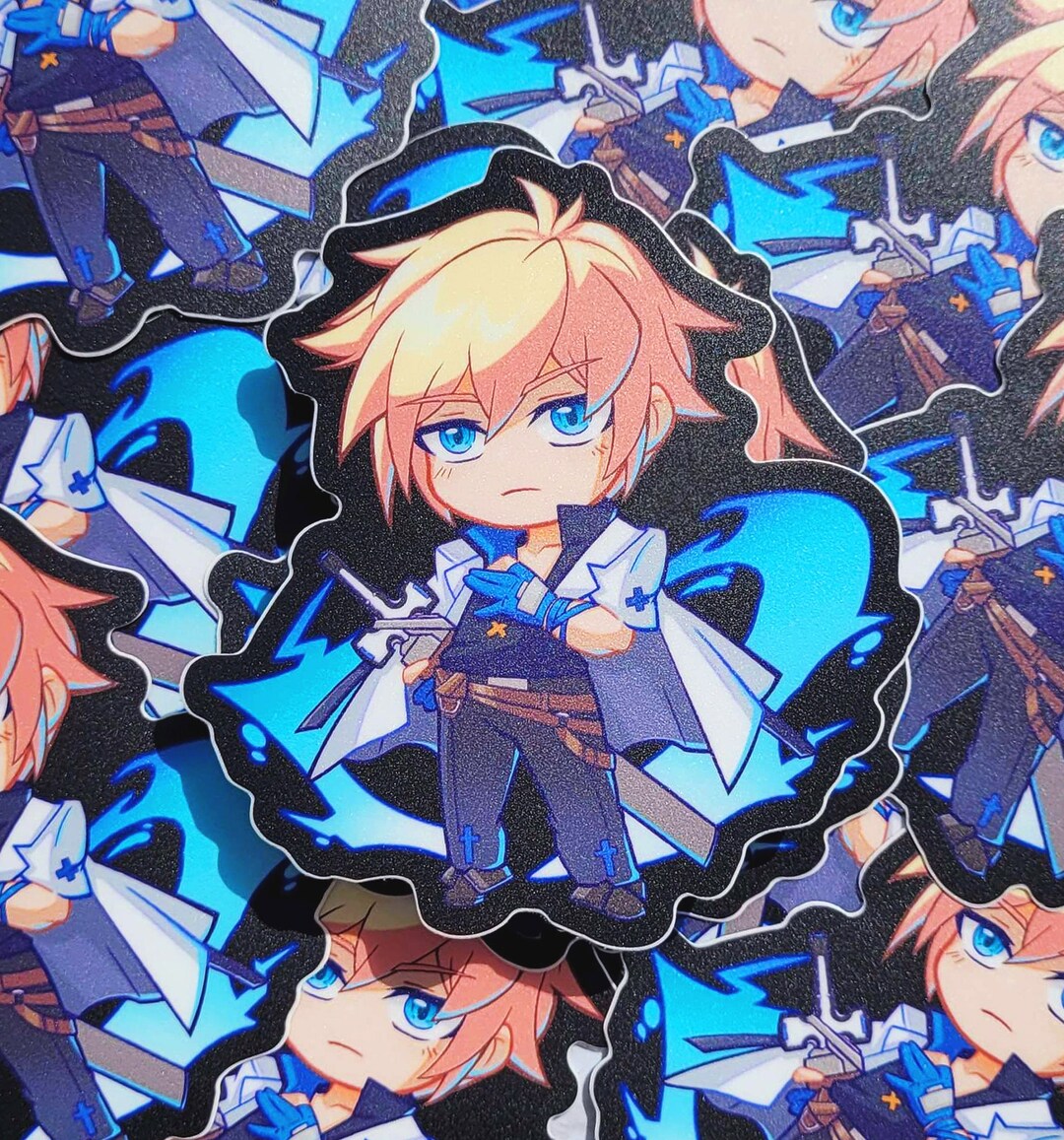 Guilty Gear Strive | Ky Kiske Vinyl Sticker | Fighting Games Decal ...