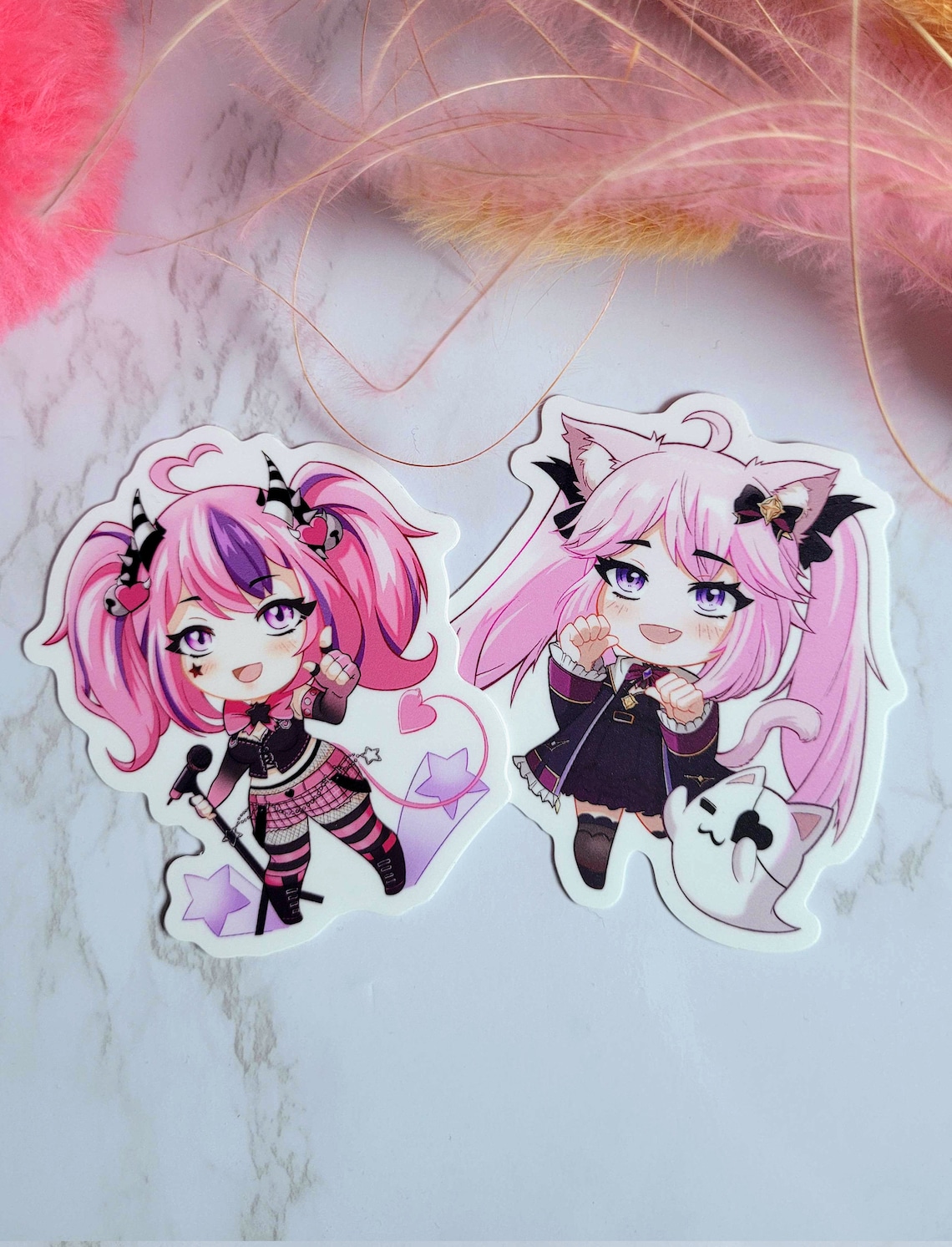 VSHOJO | Ironmouse Vtuber Fanart Vinyl Sticker | 3 Inches Fan-made ...
