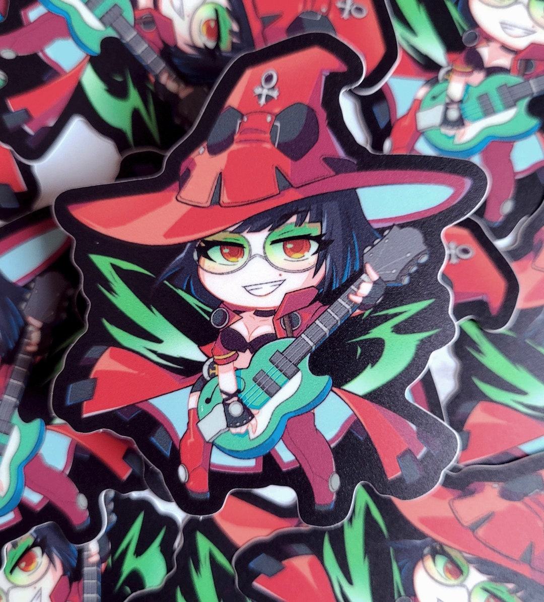 Guilty Gear Strive | I-no Vinyl Sticker | Fighting Game Waterproof ...
