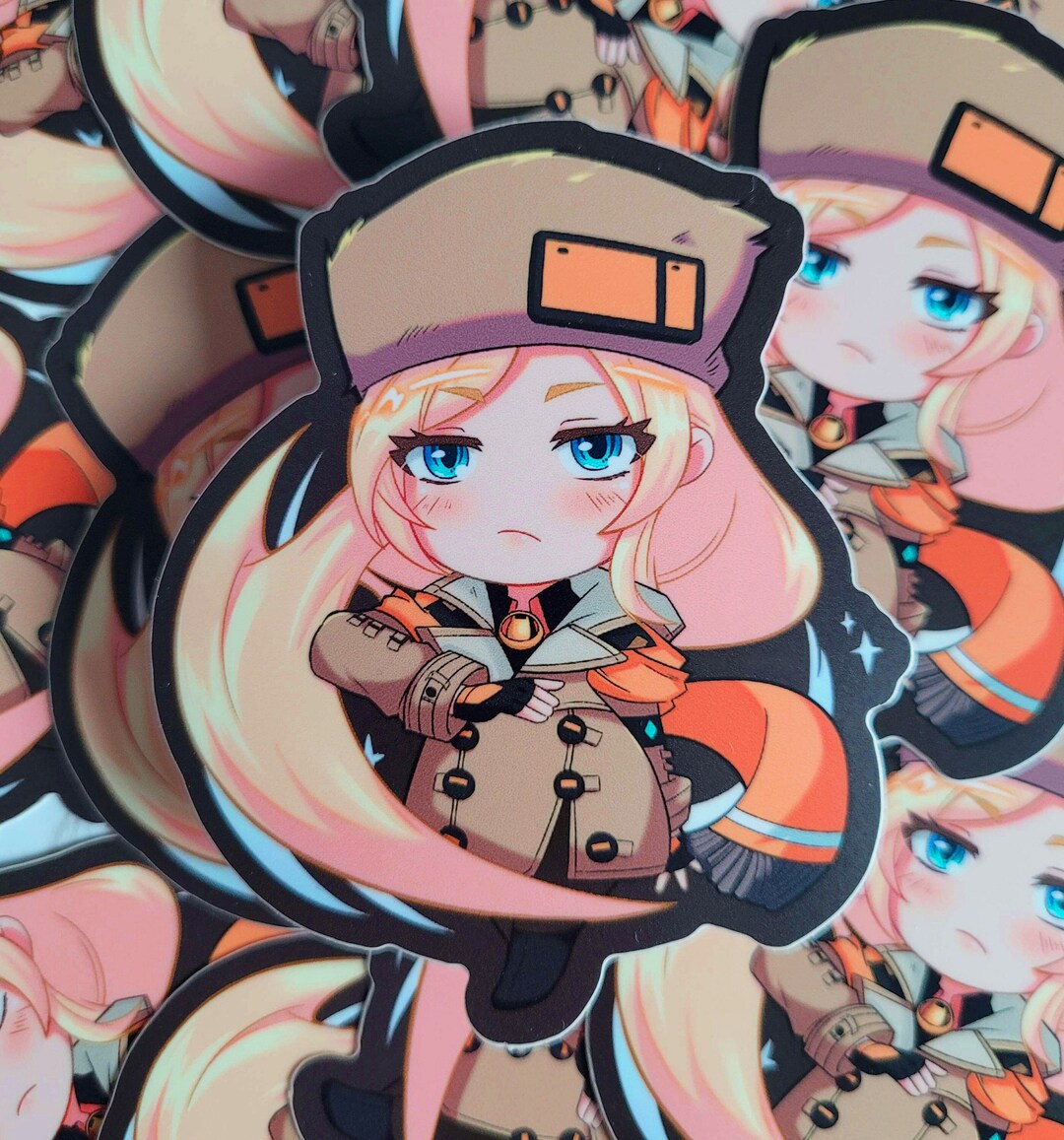 Guilty Gear Strive | Millia Rage Vinyl Sticker | Fighting Game Vinyl ...