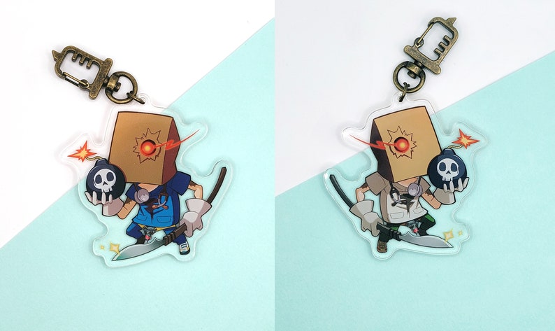 Guilty Gear Strive GGST Keychains Bridget May Ram - Etsy