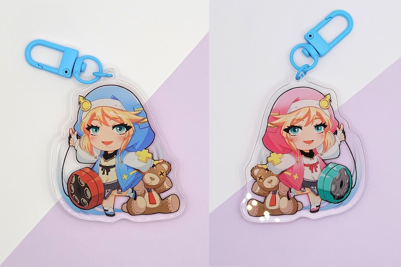 Guilty Gear Strive GGST Keychains Bridget May Ram - Etsy