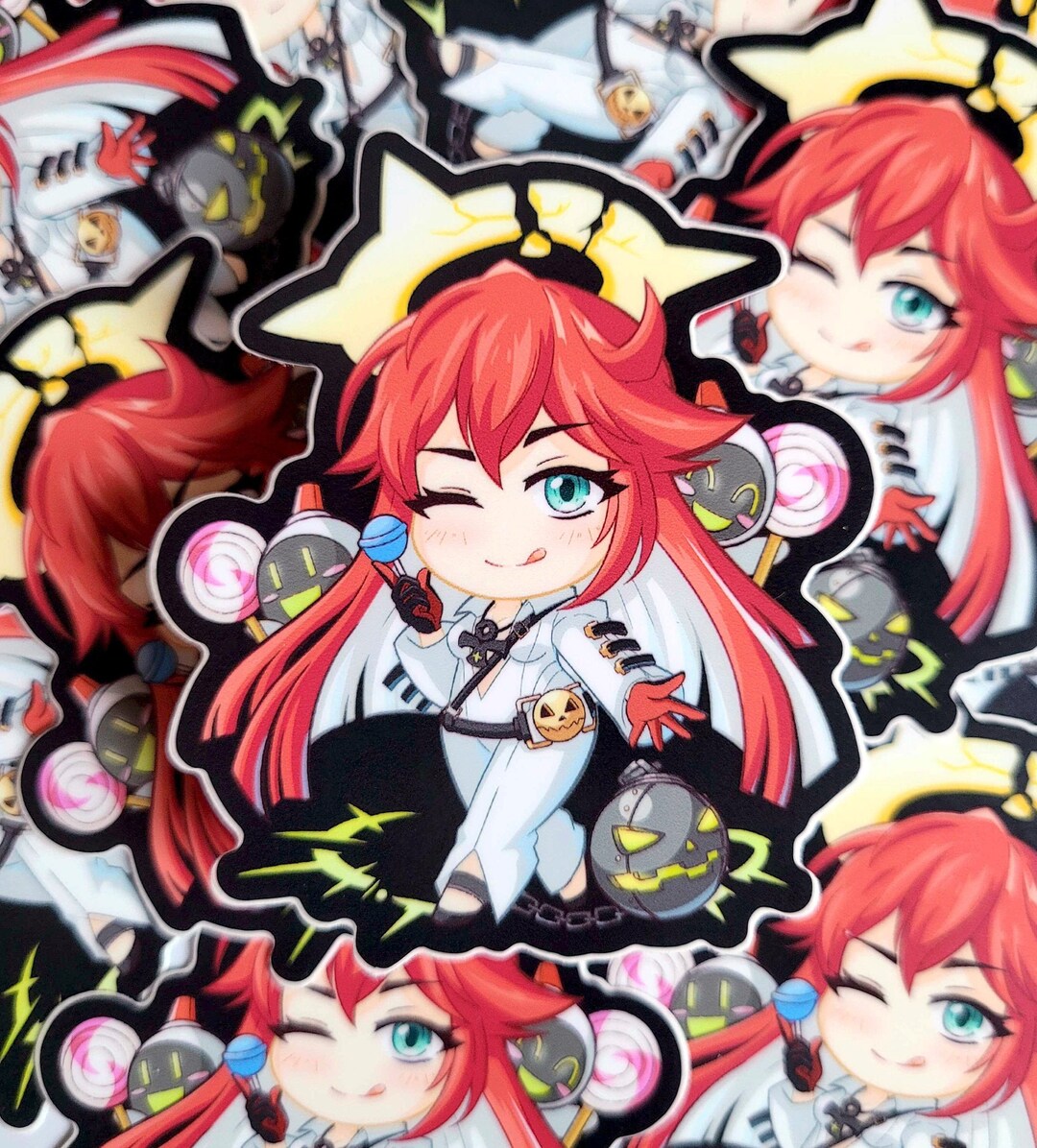 Guilty Gear Strive | Jack-o Vinyl Sticker | Fighting Game Waterproof ...