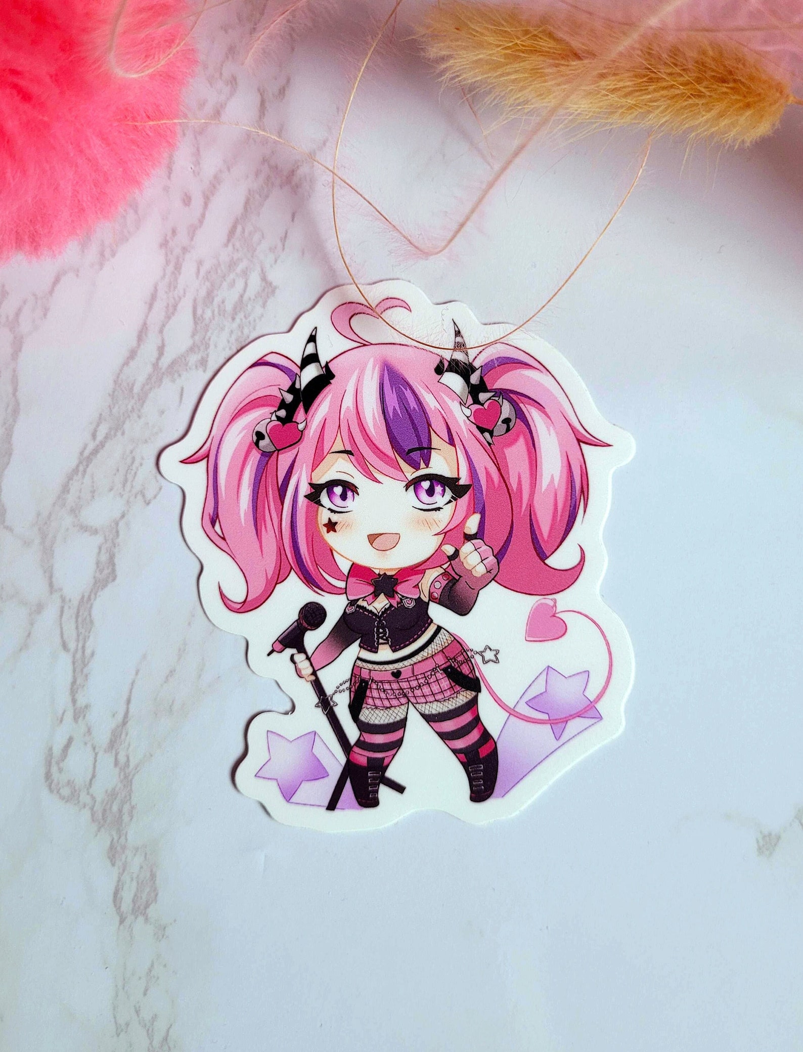 VSHOJO | Ironmouse Vtuber Fanart Vinyl Sticker | 3 Inches Fan-made ...