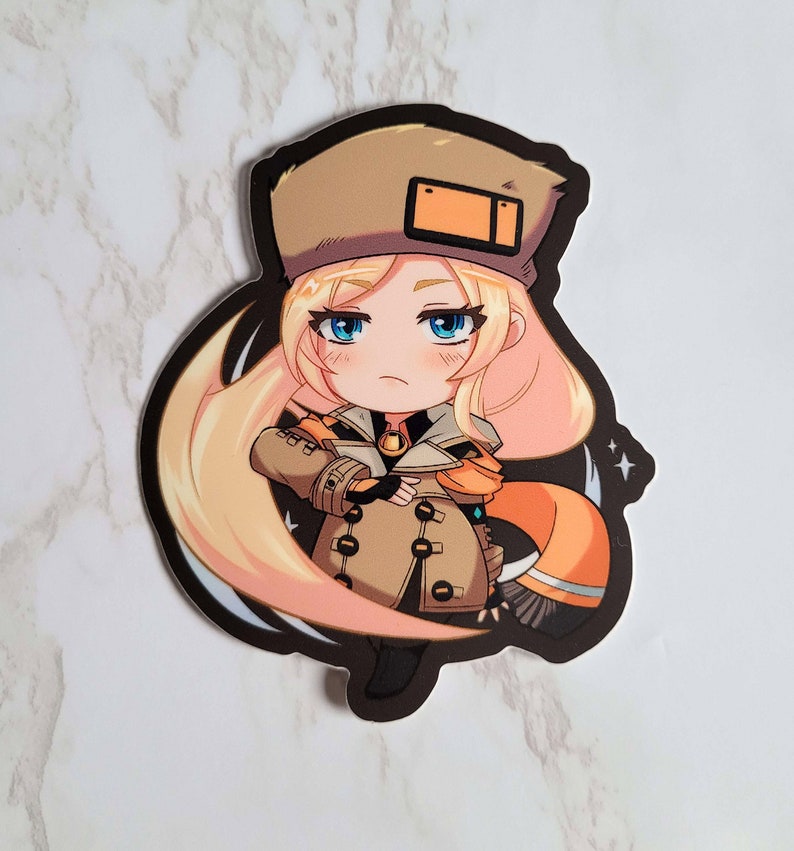 Guilty Gear Strive Millia Rage Vinyl Sticker Fighting Game - Etsy