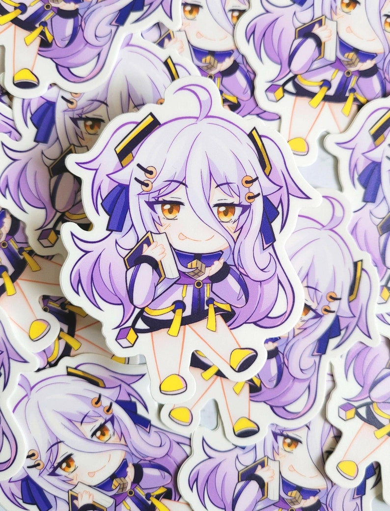 VSHOJO | Vtuber Henya the Genius Fanart Vinyl Anime Sticker | 3 Inches ...
