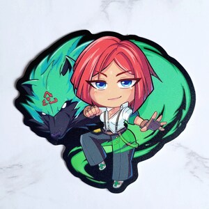 Guilty Gear Strive | Giovanna Vinyl Sticker | Fighting Game Waterproof ...