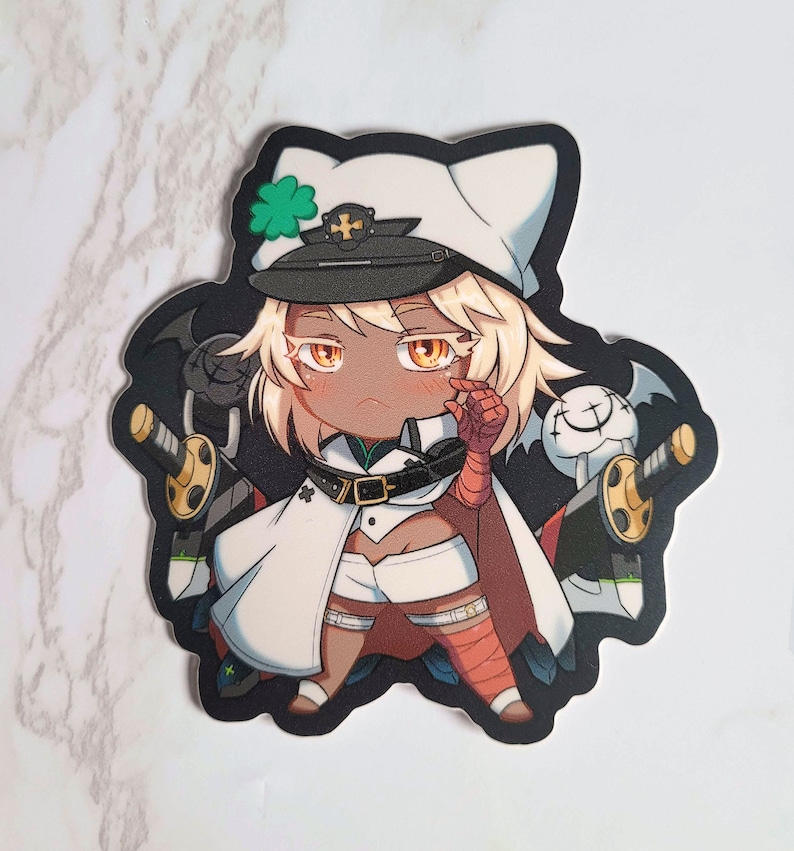 Guilty Gear Strive Ramlethal Valentine Vinyl Sticker - Etsy