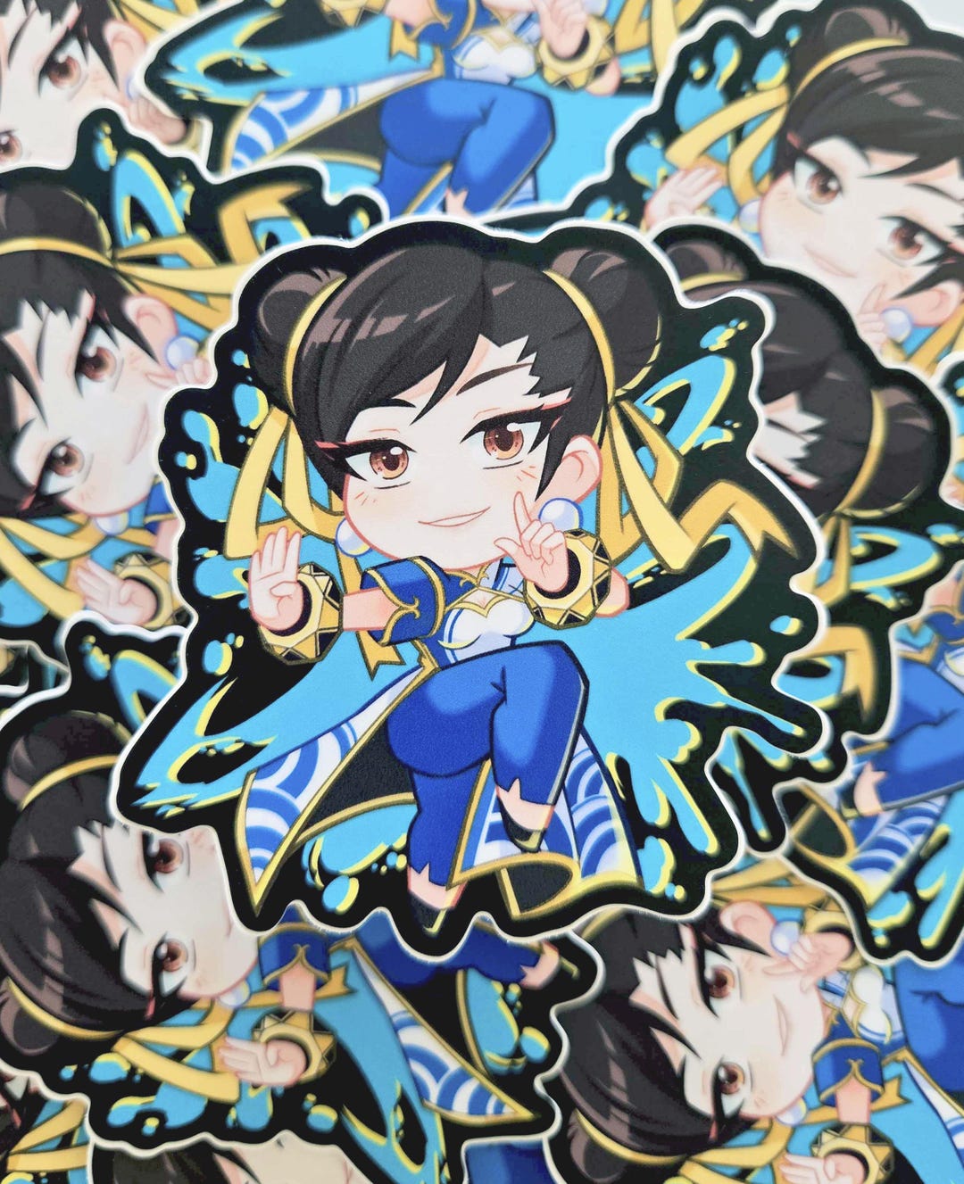 Street Fighter 6 | Chun Li Vinyl Sticker | Fighting Game Waterproof ...