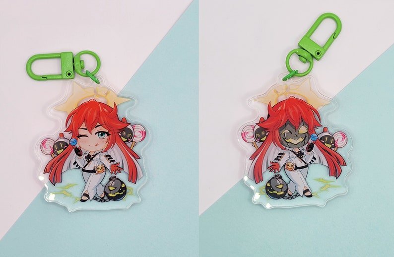 Guilty Gear Strive | GGST Keychains || Bridget , May , Ramlethal ...