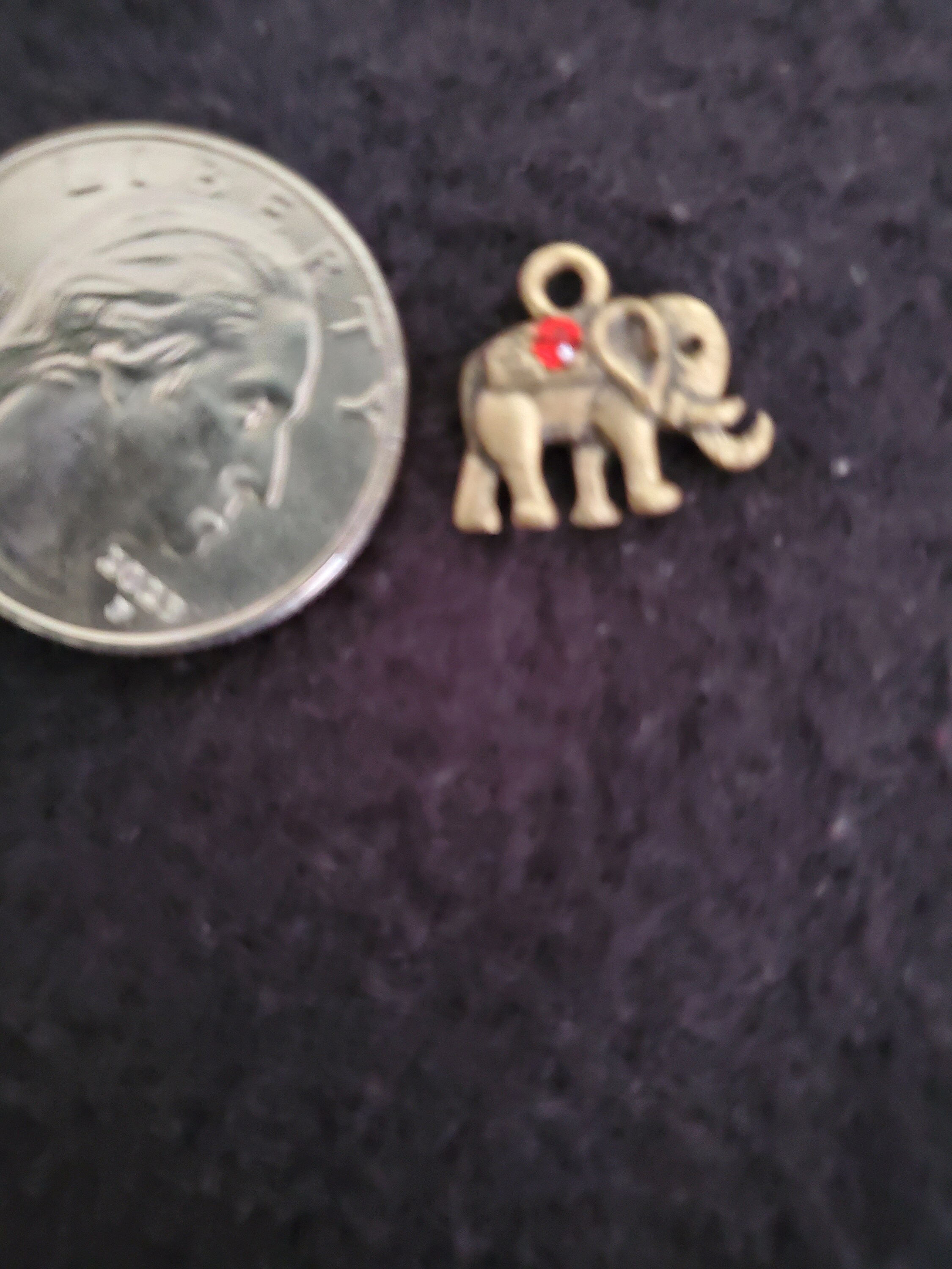 1 Small ELEPHANT CHARM for Your Diy Bracelet or Necklace or - Etsy