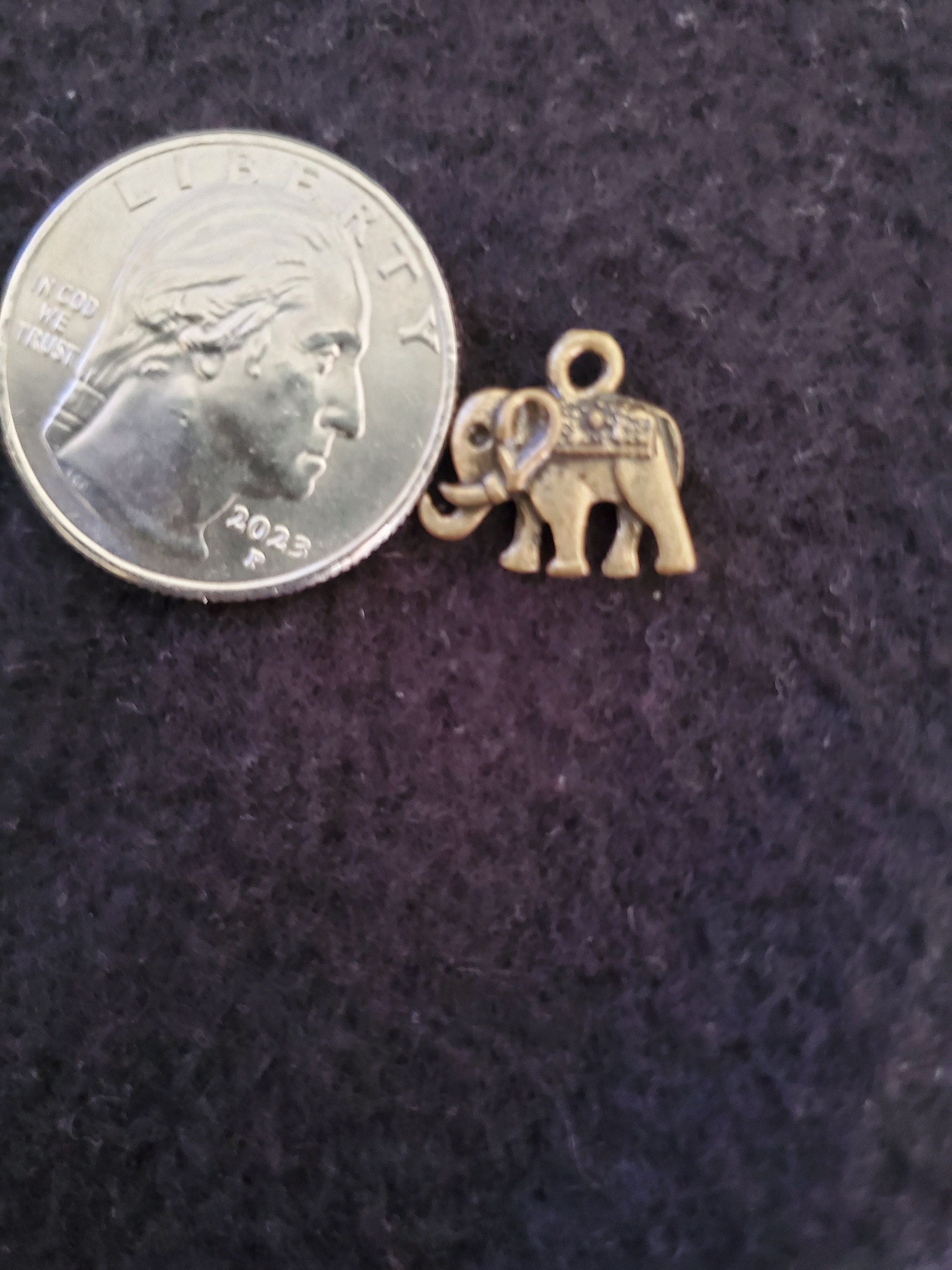 1 Small ELEPHANT CHARM for Your Diy Bracelet or Necklace or - Etsy