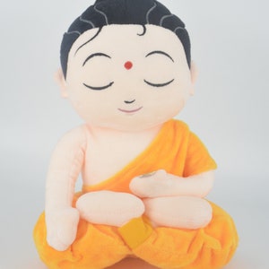 Mantra Singing Little Buddha Plush, Stuffed Buddha Toy - Etsy
